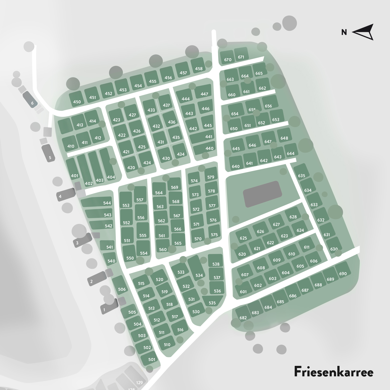 Lageplan | Camping und Ferienpark Friesensee