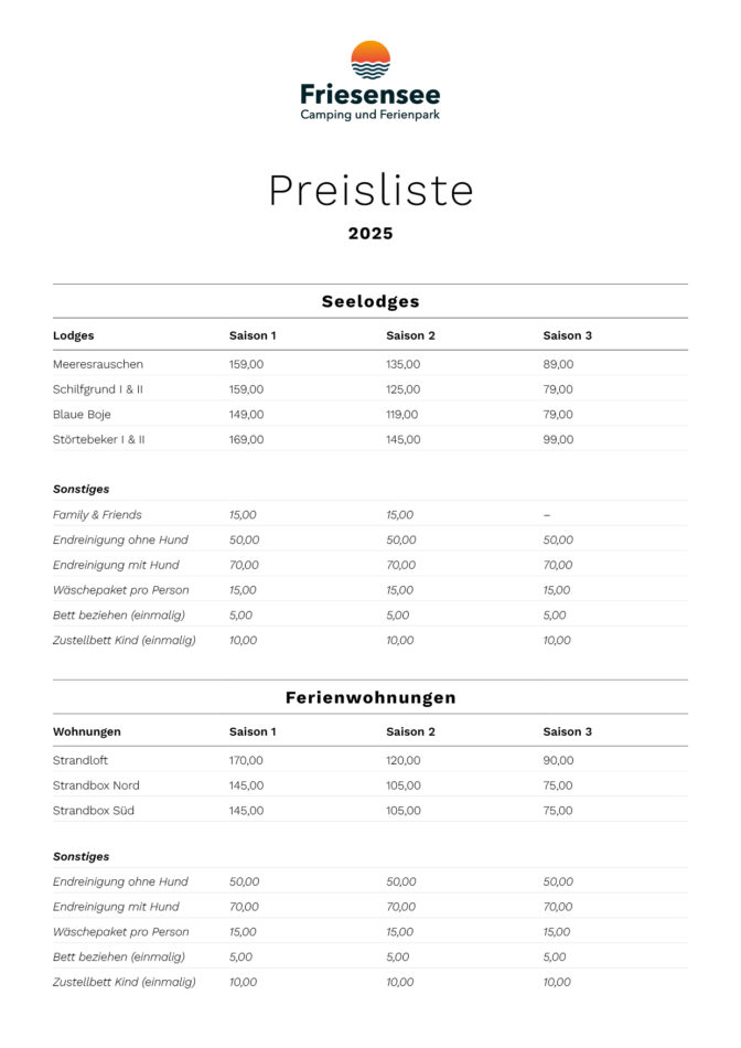 Internet & WLAN | Camping und Ferienpark Friesensee